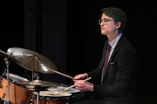 Mathieu Clement Jazz Schlagzeuger Drummer - Gerhard Richter Fotografie