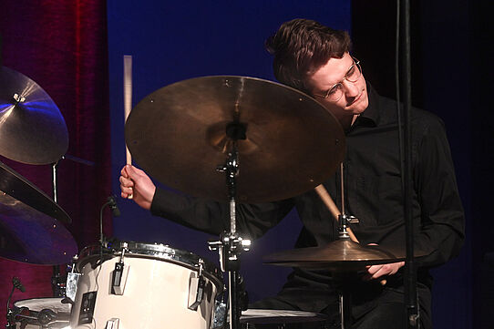 Mathieu Clement Jazz Schlagzeuger Drummer - Gerhard Richter Fotografie