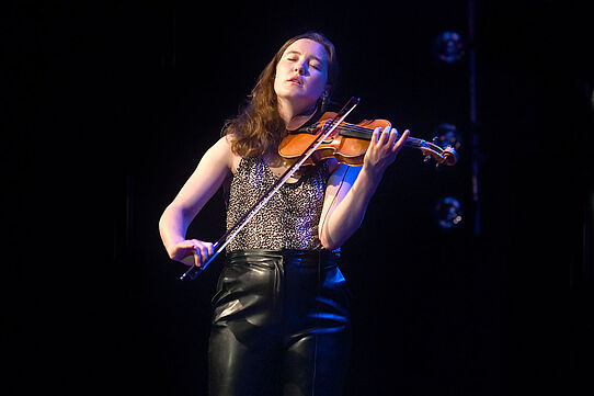 Maria Reich Jazz Violinistin - Gerhard Richter Fotografie